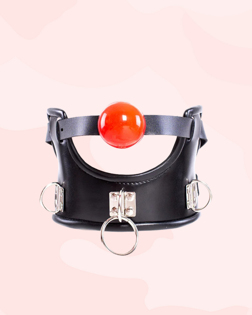 Highness Brace Collar Ball Gag House Of Chastity