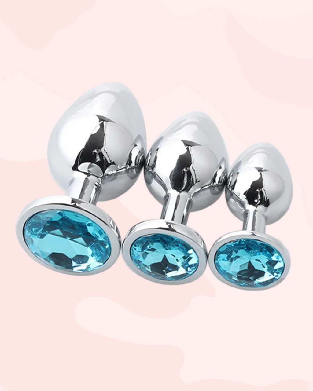 Jewelled Butt Plug Set | Anal Plugs – House of Chastity