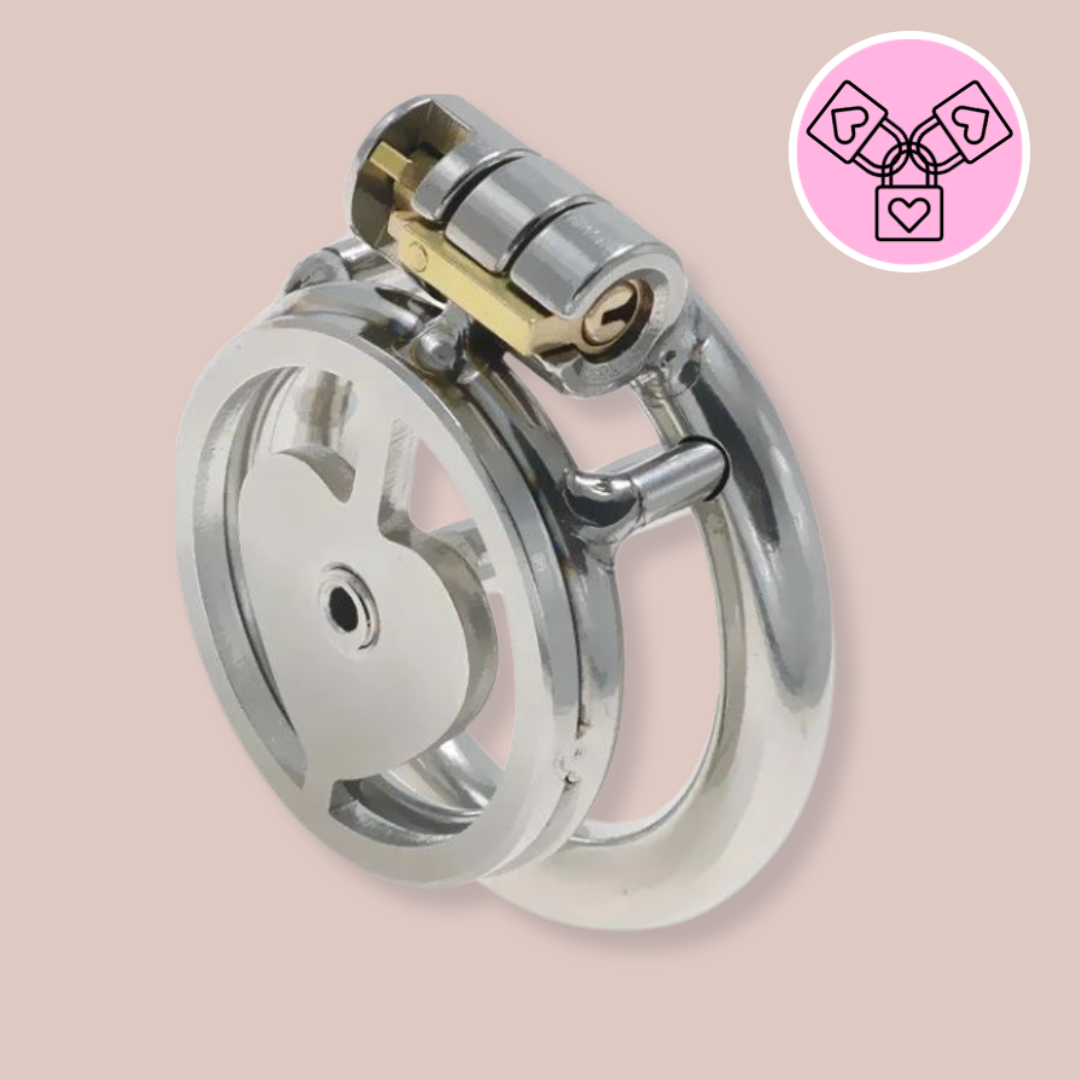 Lock My Heart Chastity Cage – House of Chastity