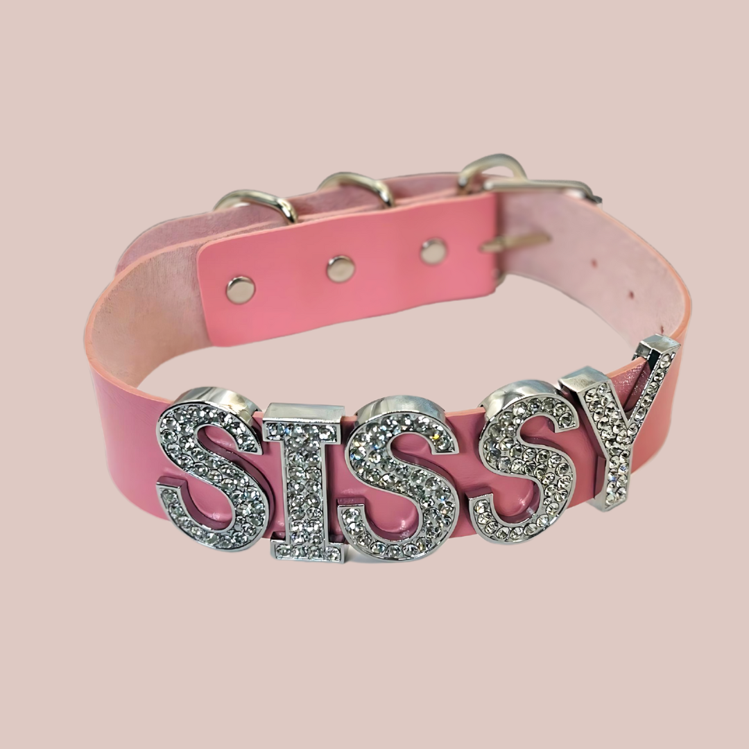 Diamante Sissy Collar – House of Chastity
