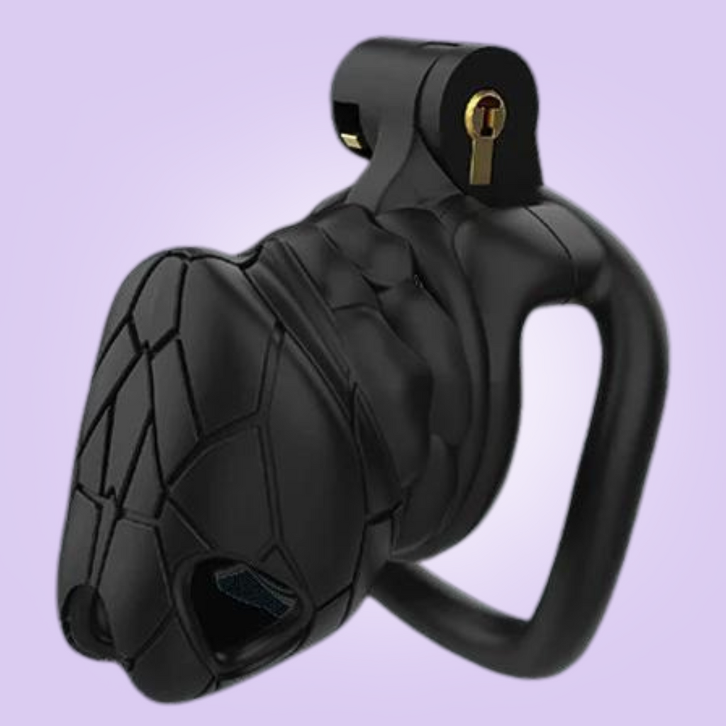 The Python V8 Nano Chastity Cage Kit | Plastic – House of Chastity
